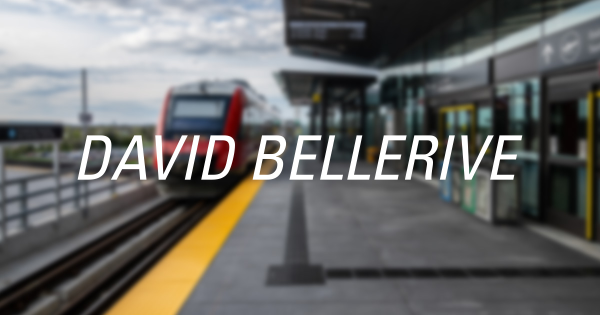 David Bellerive | Making Infrastructure Work for People